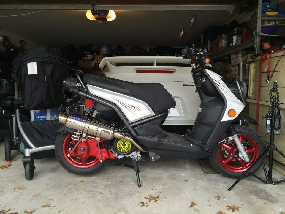 Yamaha Zuma modification (50) | MOTORBLITZ