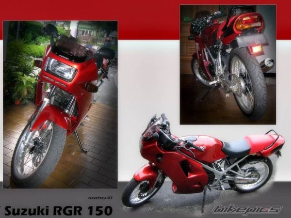 Flashback Suzuki RGR 150 R, salah satu legenda motor kencang di masanya ...